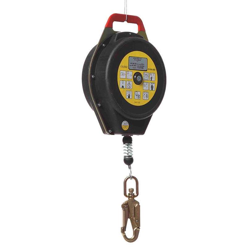 Blockmax3 - Heavy duty self-locking fall arrest device with galvanised cable | Zero